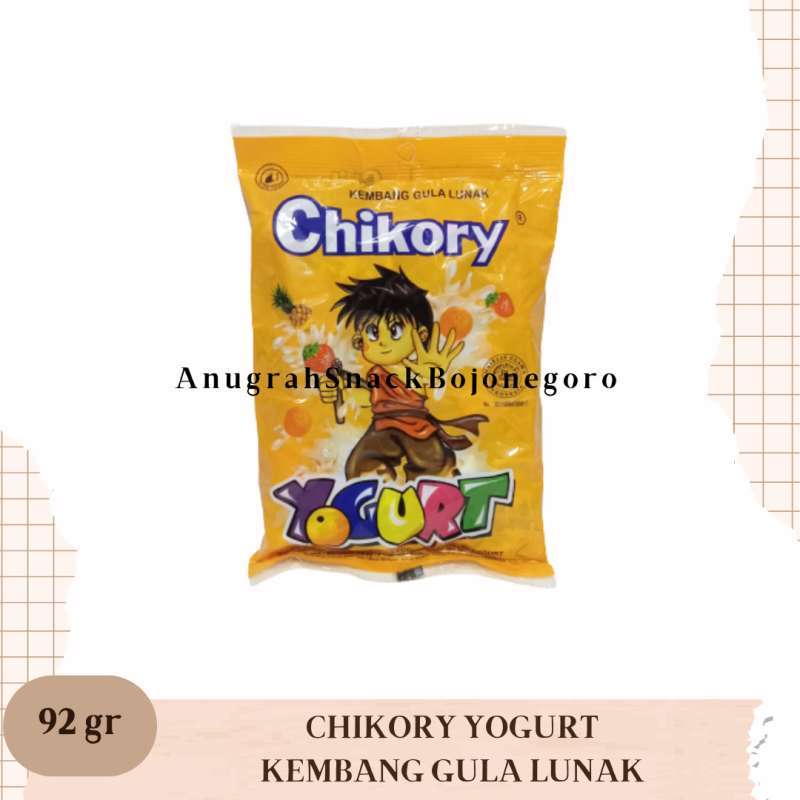 Jual Permen Chikory Yogurt Kembang Gula Lunak 92gr Di Seller ...