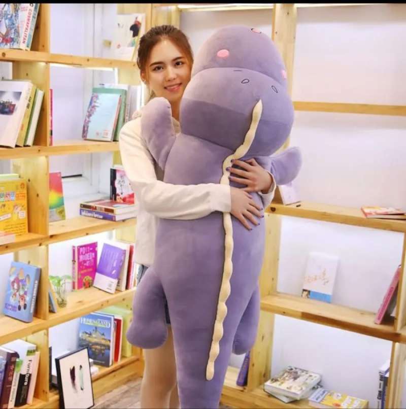 Promo Boneka Guling Dinosaurus Ukuran 80 cm Bahan Plush Istimewa ...