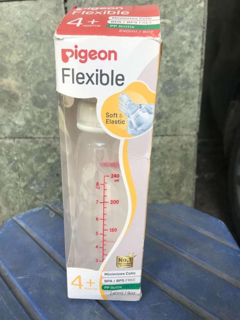 Jual Botol Asi Pigeon Flexible 4+ bulan 240 ml di Seller arrahman ...