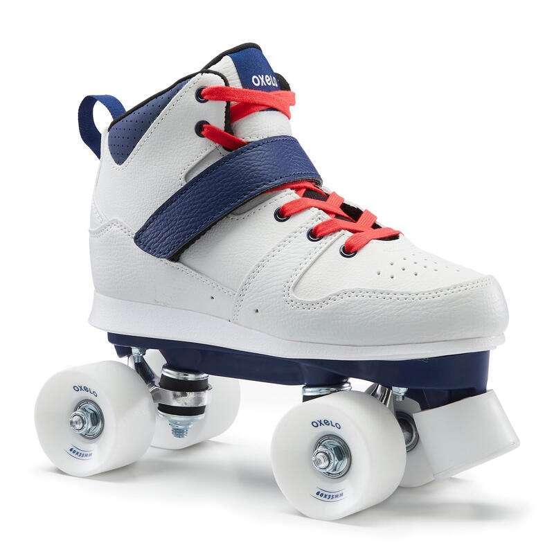 Jual Oxelo Sepatu Roda Quad 100 Adult Roller Skates - White 8520174 ...