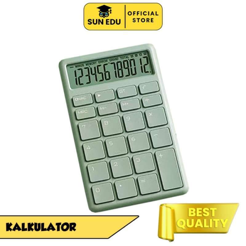 Jual Kalkulator 12 digits aesthetic/ Calculator simple electronic di Seller Maha Karya Seller ...