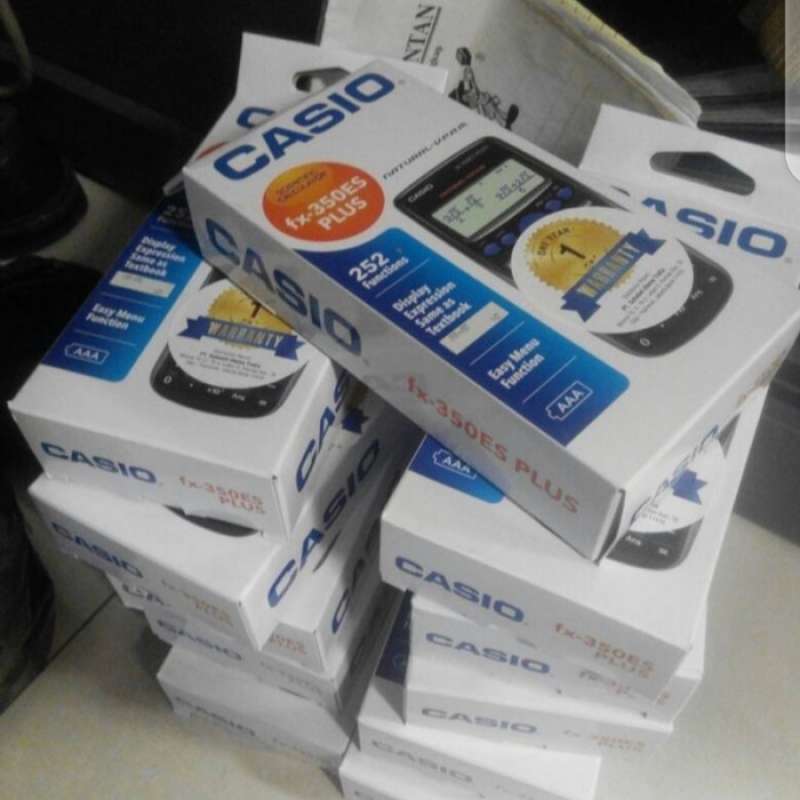 Jual Casio Scientific Calculator Fx 350es Plus Di Seller Alaric Stars ...