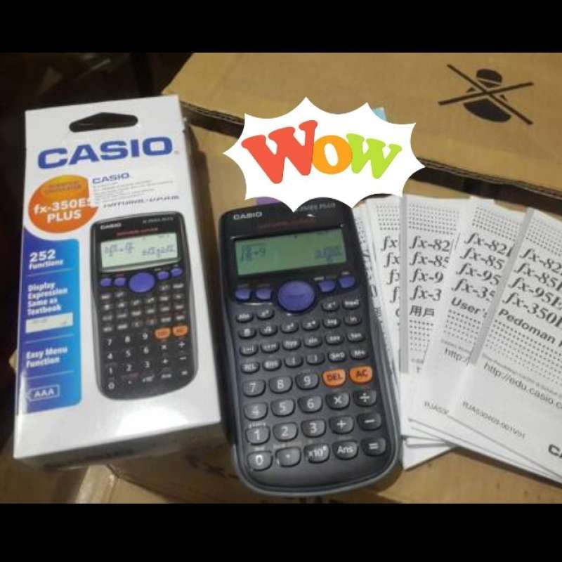Jual Casio Scientific Calculator Fx 350es Plus Di Seller Alaric Stars ...