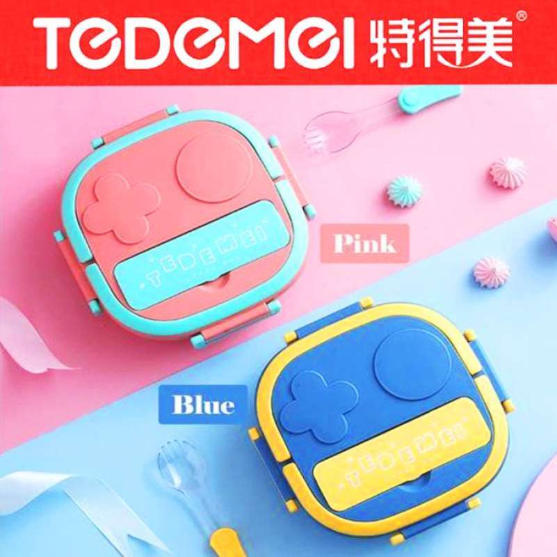 Promo TEDEMEI LUNCH BOX STAINLESS KOTAK BEKAL TEMPAT MAKAN TERMOS KUAH ...