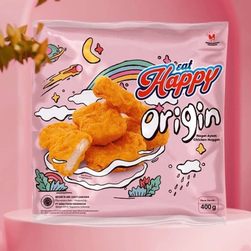 Jual HATO EAT HAPPY NUGGET AYAM ORIGIN 400 GRAM di Seller DISASS ...