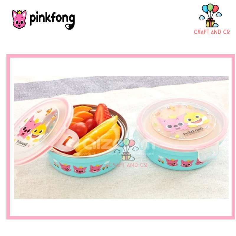Promo PINKFONG BABYSHARK MULTIPURPOSE KIDS FOOD STORAGE TEMPAT MAKAN ...
