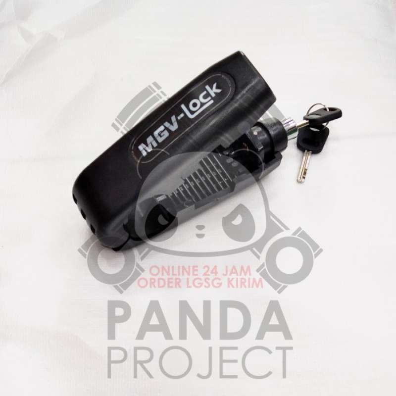 Promo Gembok Motor Grip/grip Lock Kunci Handle Rem Mgv Pengaman Anti ...