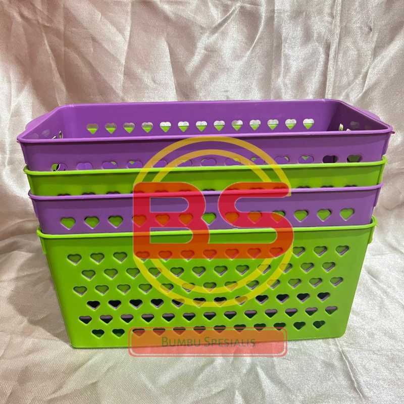 Promo Keranjang Surat Kecil / Keranjang Plastik Persegi / Keranjang ...