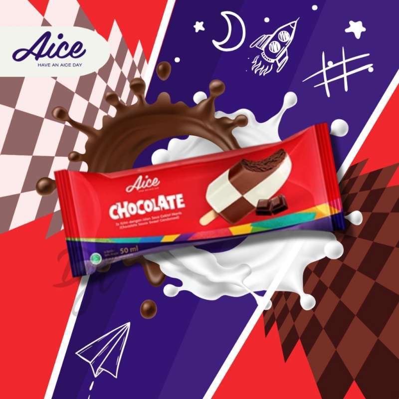 Jual Aice Choco 2 Colors Flavored Stick 50ml 1 Pcs Di Seller Djl.star - Babakan Surabaya, Kota ...