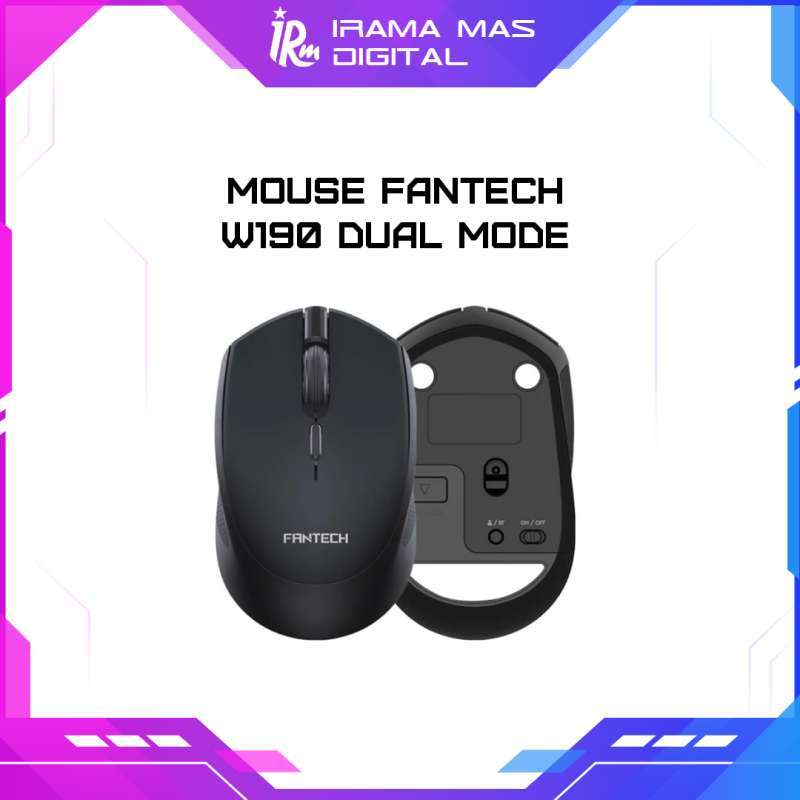 Jual Mouse Fantech W190 Dual Mode di Seller IRAMA MAS DIGITAL Official ...