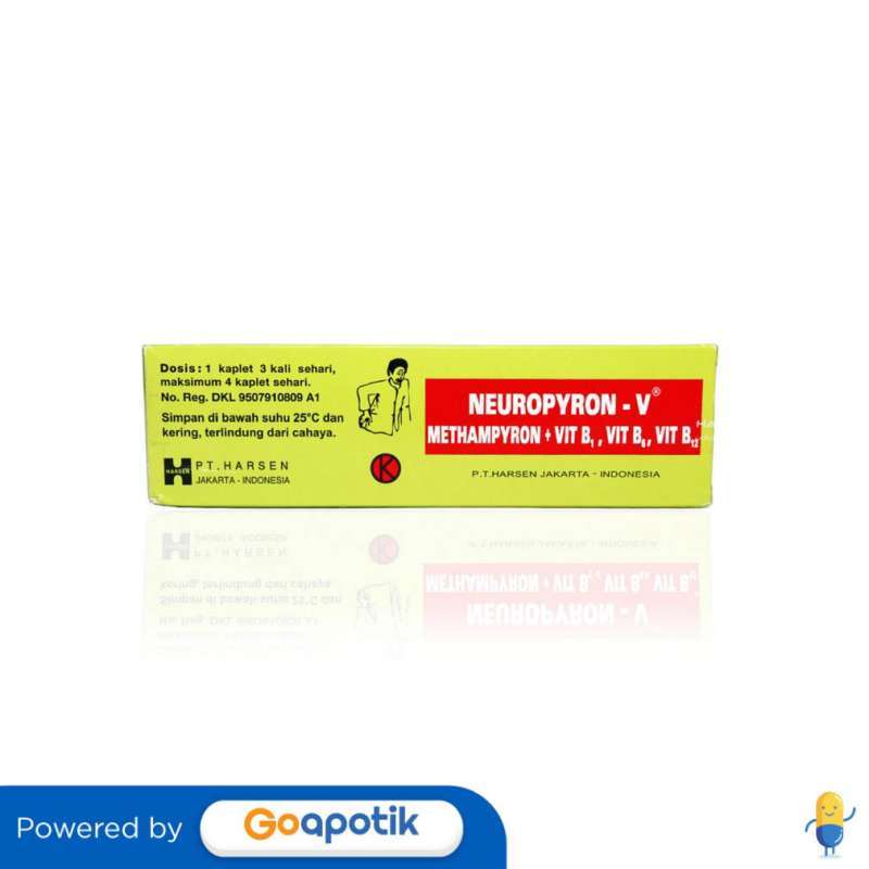 Jual NEUROPYRON V BOX 100 KAPLET di Seller Apotek A.K.A Farma Jelambar ...
