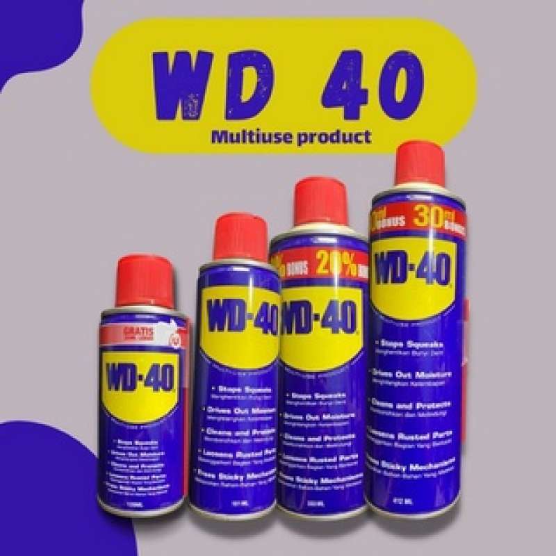 Jual Wd 40 Cairan Pelumas Anti Karat Wd 40 Lubricant Wd40 Di Seller ...