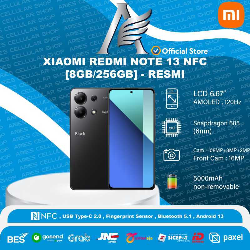 Promo Xiaomi Redmi Note 13 8/256 Nfc Garansi Resmi Diskon 6% Di Seller ...