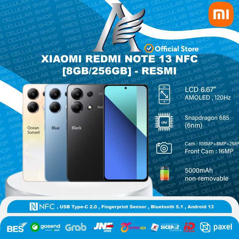 Promo Xiaomi Redmi Note 13 8/256 Nfc Garansi Resmi Diskon 6% Di Seller ...