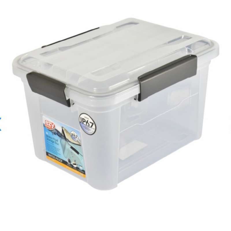 Promo Ezy Storage 18Liter kotak penyimpan Tahan /Storage Box Waterof ...