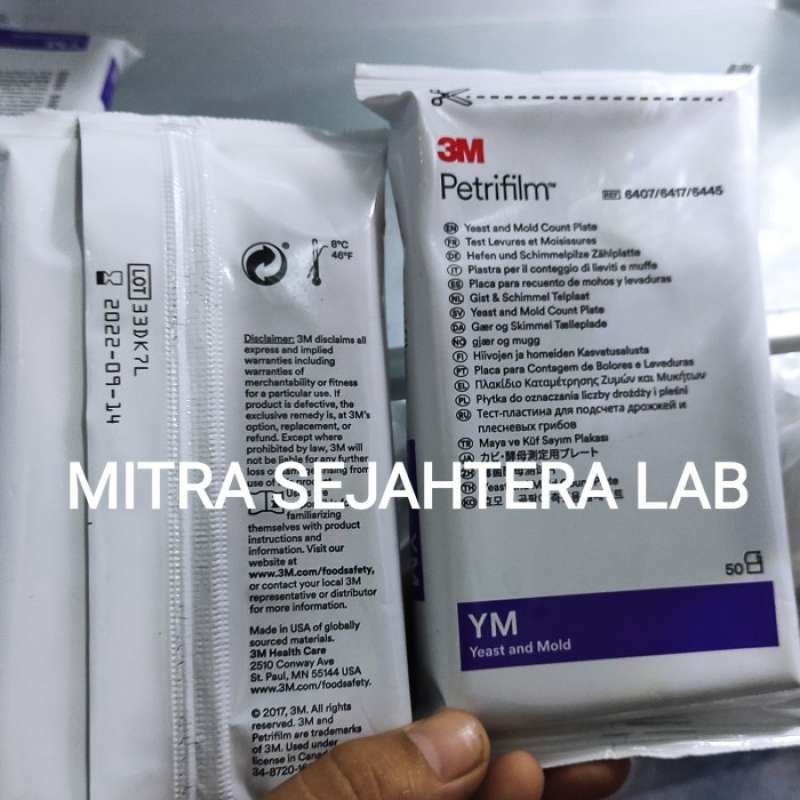 Jual 3m Petrifilm Ym Yeast And Mold @50 Pcs 6407 / 6417 / 6445 Di Seller Jaya Raga - Selapajang ...