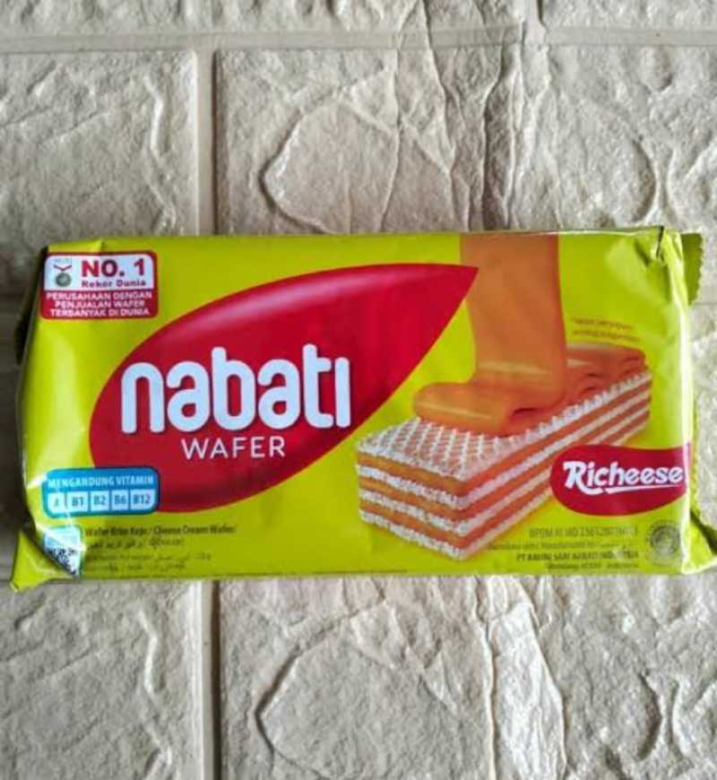 Jual Cod / Wafer nabati 122 gram 1 dus 24 pcs / Wafer nabati richeese - richoco nabati wafer ...