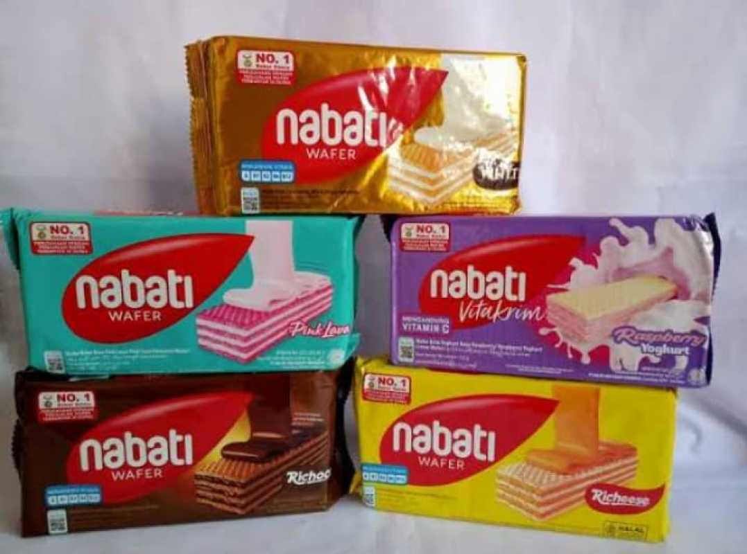 Jual Cod / Wafer nabati 122 gram 1 dus 24 pcs / Wafer nabati richeese ...