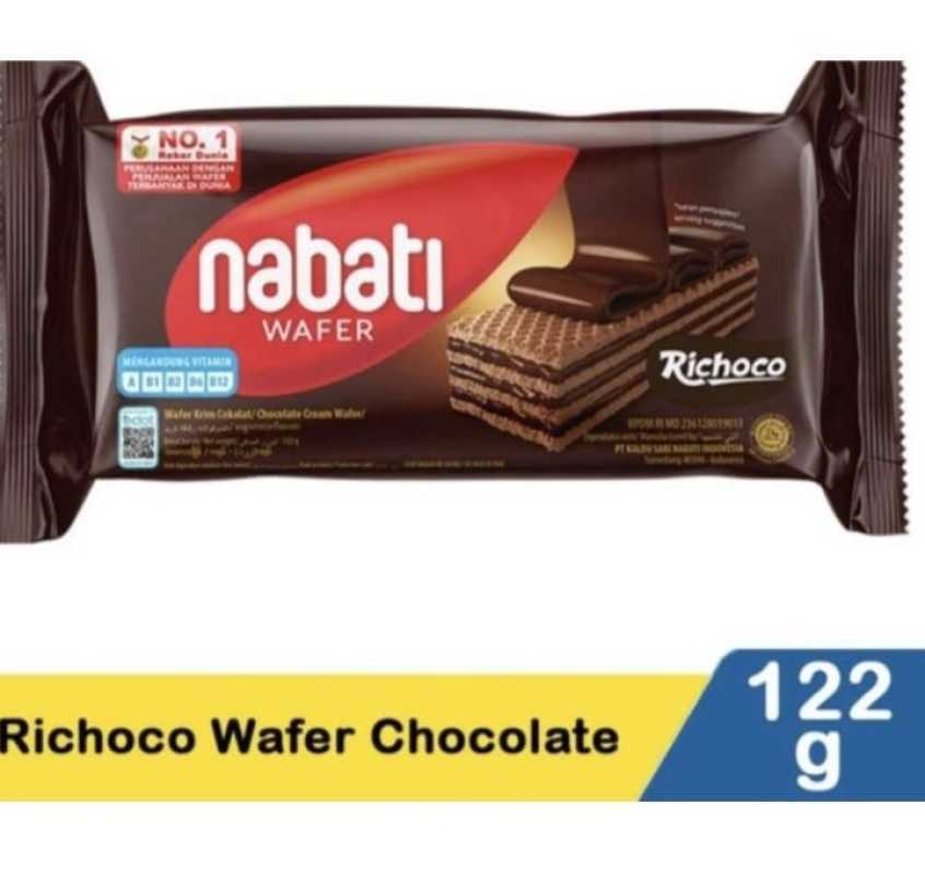 Jual Cod / Wafer nabati 122 gram 1 dus 24 pcs / Wafer nabati richeese - richoco nabati wafer ...