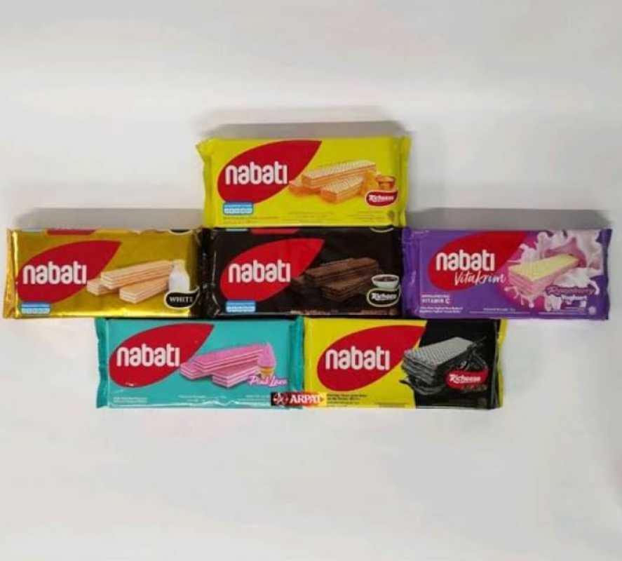 Jual Cod / Wafer nabati 122 gram 1 dus 24 pcs / Wafer nabati richeese - richoco nabati wafer ...