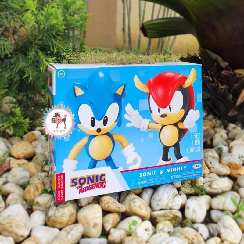 Jual Sonic The Hedgehog Classic Sonic & Classic Mighty Action Figure ...