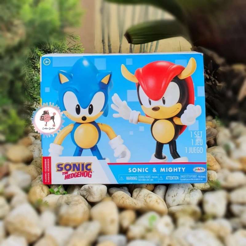 Jual Sonic The Hedgehog Classic Sonic & Classic Mighty Action Figure ...