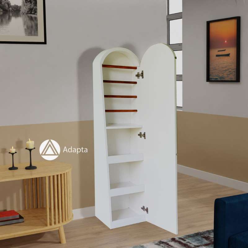 Jual Adapta -kaca Standing Mirror Kombinasi Hijab + Make Up Kaca Atas ...