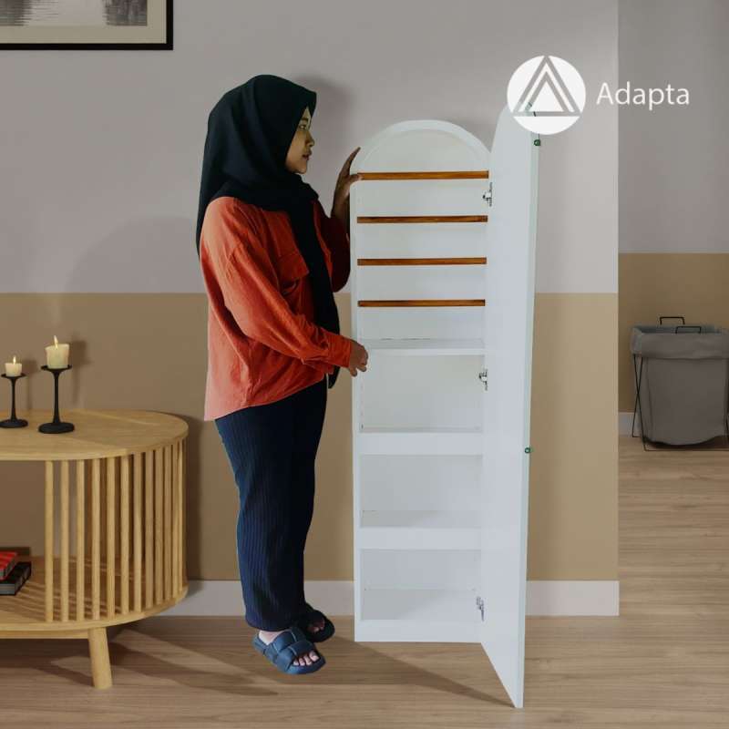 Jual Adapta -kaca Standing Mirror Kombinasi Hijab + Make Up Kaca Atas ...