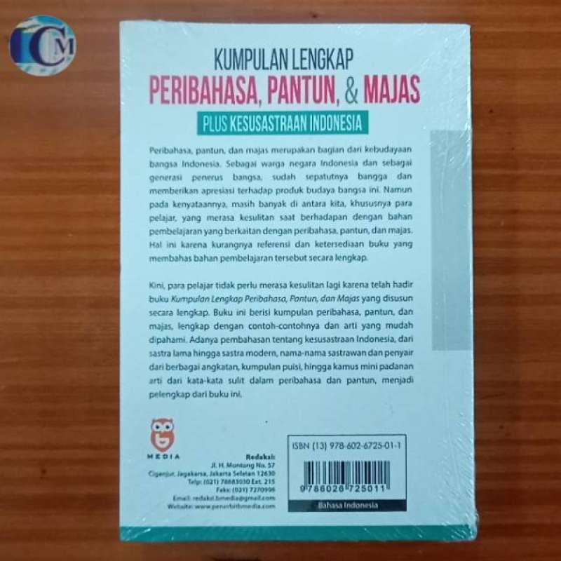 Jual Buku Kumpulan Lengkap Peribahasa, Pantun, Dan Majas Di Seller ...