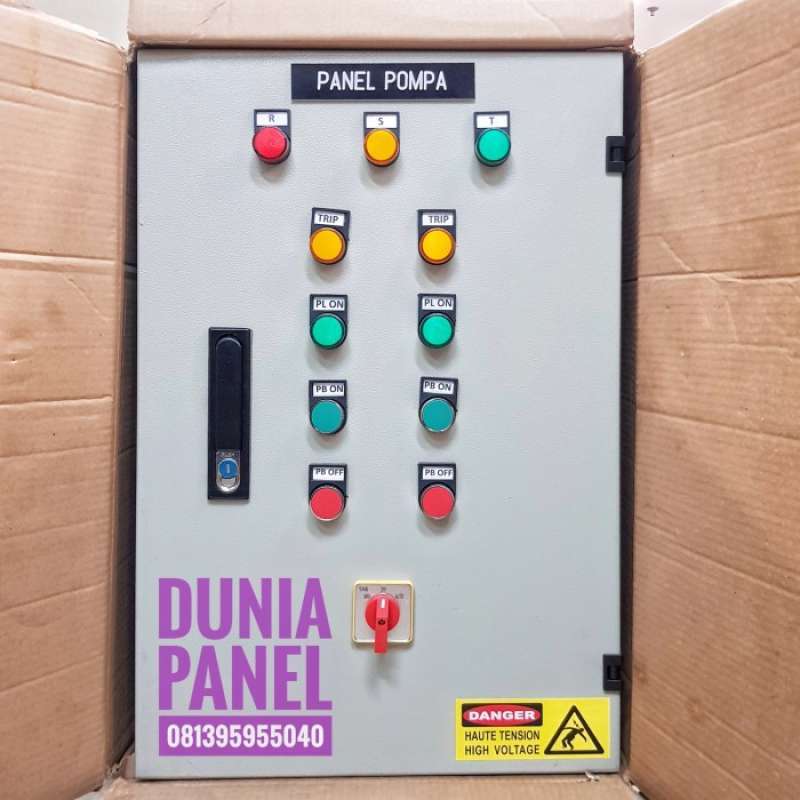 Promo Panel Pompa Booster Paralel 3p 2x5,5hp/4 220vac Panel Booster ...