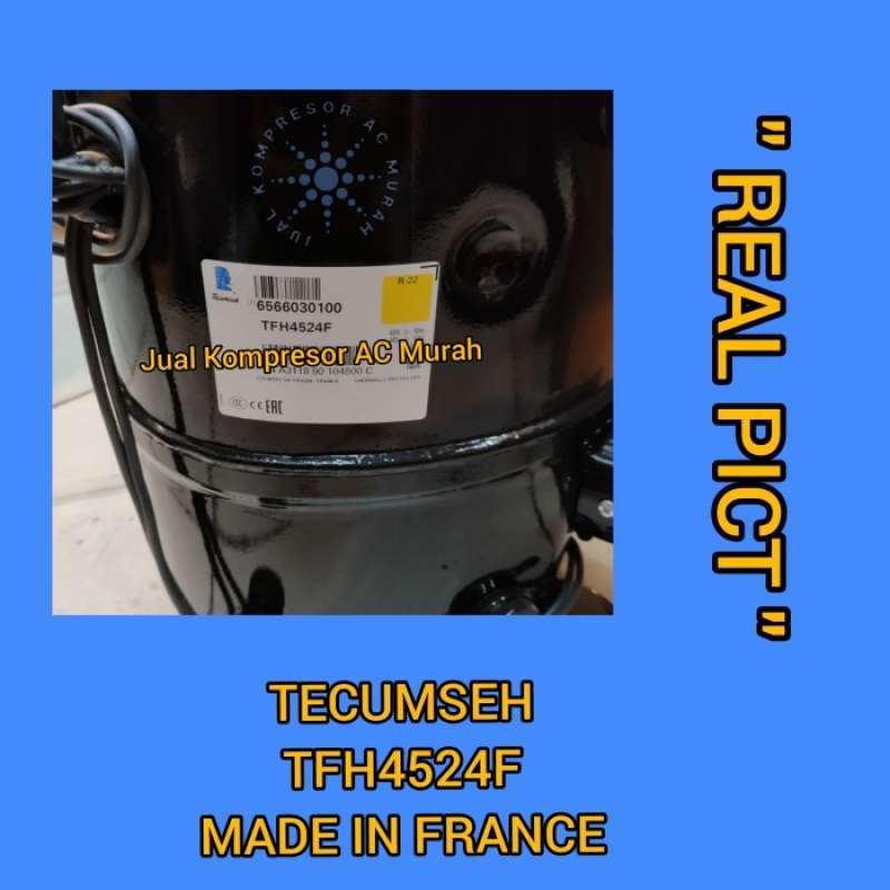 Jual Compressor Tecumseh Tfh4524F / Kompresor Tecumseh Tfh4524F Model ...