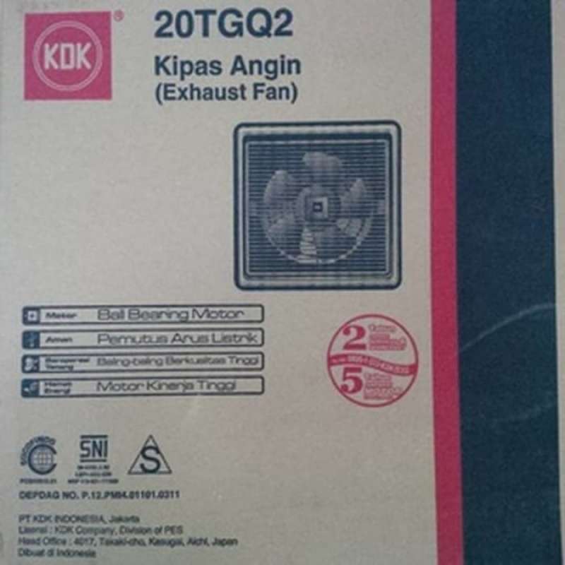 Promo Kdk Exhaust Fan Plafon 8 Inch / Kdk Exhaust Fan 20 Tgq Diskon ...