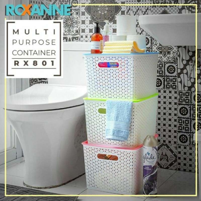 Promo Container Box Plastik - Roxanne Multi Purpose Container Set Of 3 Diskon 24% Di Seller ...