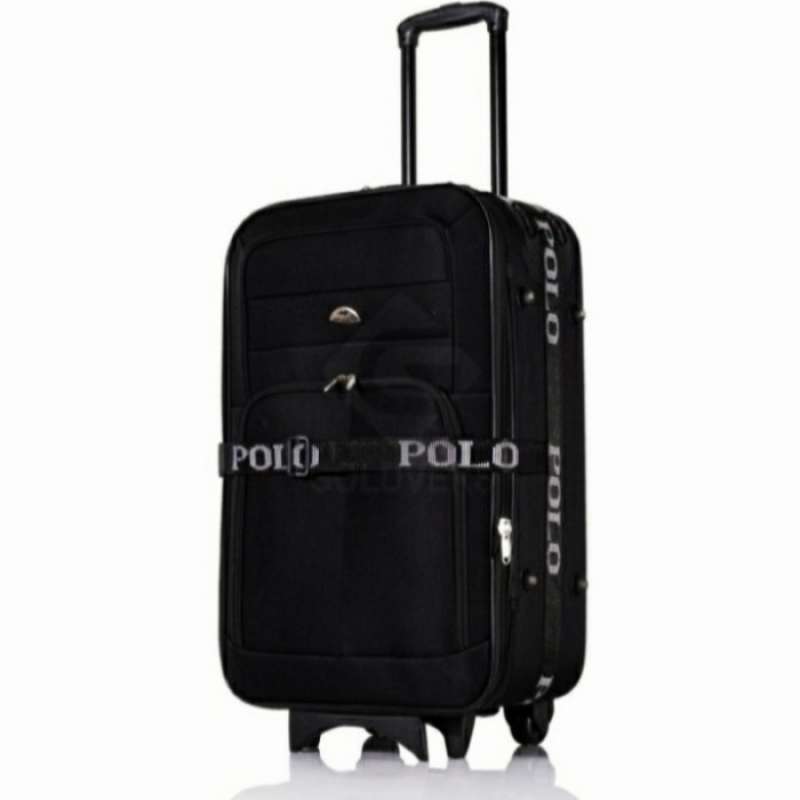 Promo KOPER 20 INCH RODA 2 BAHAN KAIN / TRAVEL BAG -Hitam Diskon 26% di ...