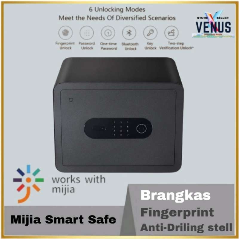 Promo Brankas Smart Safe Box Fingerprint Safety Box Brangkas Pintar ...