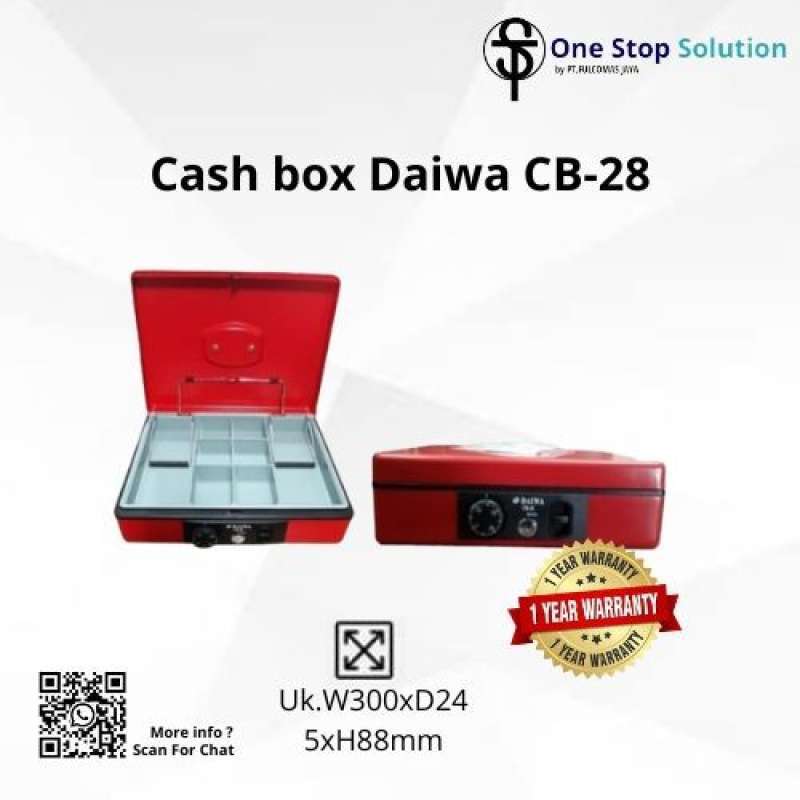 Promo Daiwa CB-28 - Cash Box Safe Deposit GARANSI Diskon 25% di Seller Sakiyem Shop - Harapan ...