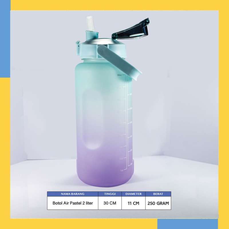 Promo Botol Air Minum Rainbow 2l Diskon 27% Di Seller Sakiyem Shop ...