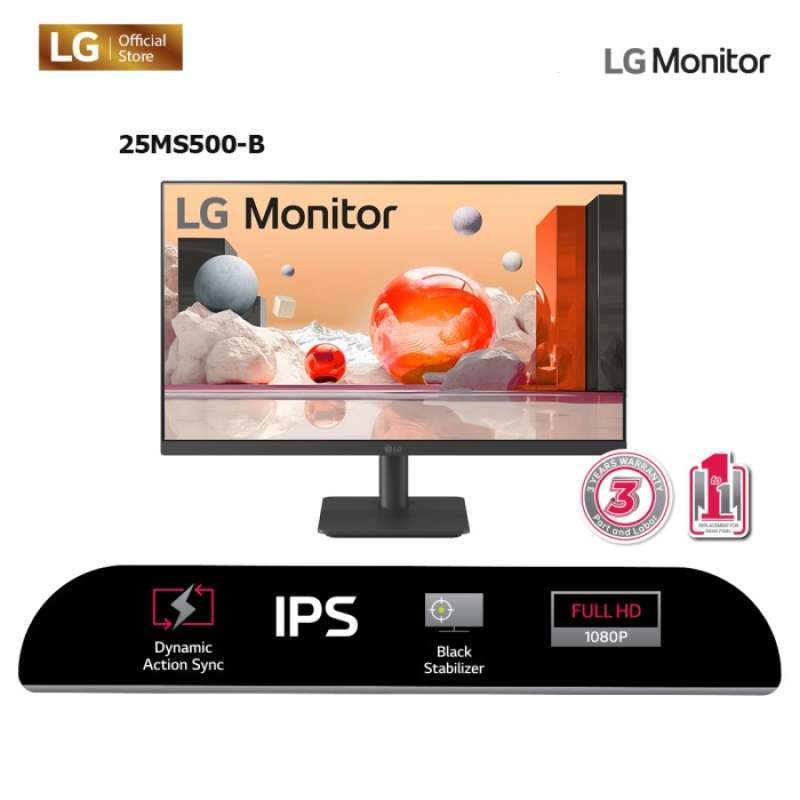 Jual LG 25MS500-B 25'' FHD monitor with AMD FreeSync™ 100Hz di Seller ...