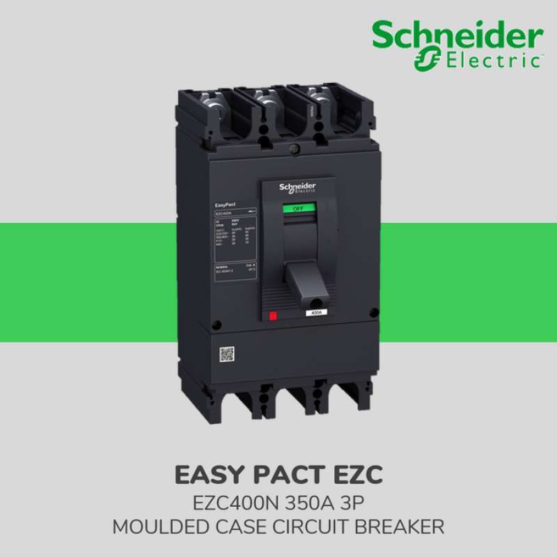 Promo Schneider Electric EasyPact EZC MCCB EZC400N 350A 3P EZC400N3350N ...