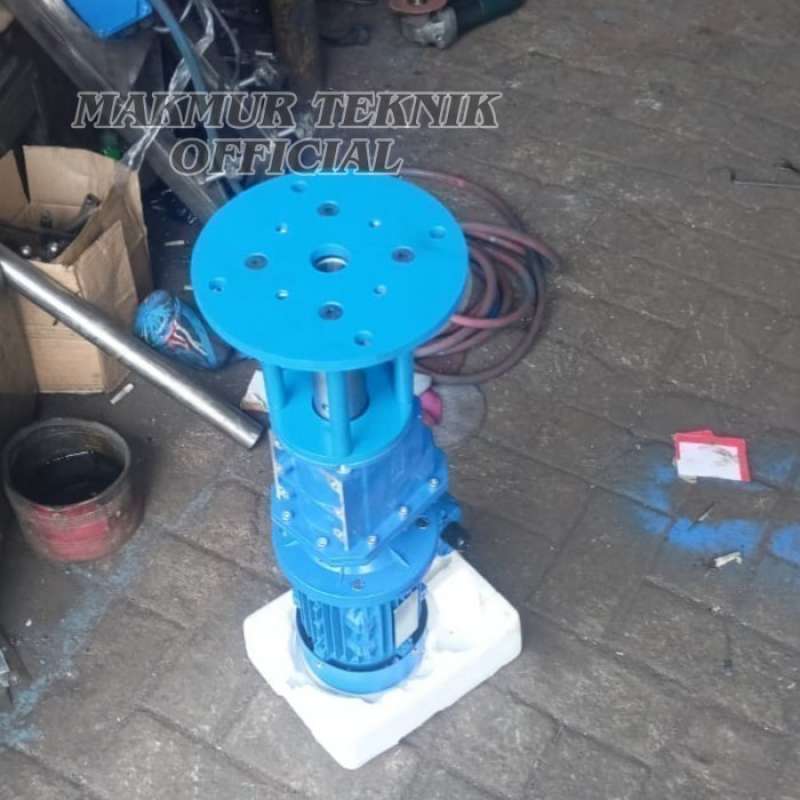 Jual Agitator Mixer Stainless 304 1.1Kw 1.5Hp 380V With Gear Box ...