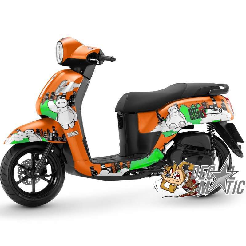 Jual Decal Full Body Fazzio - Stiker Motor FAzzio Full body Striping ...