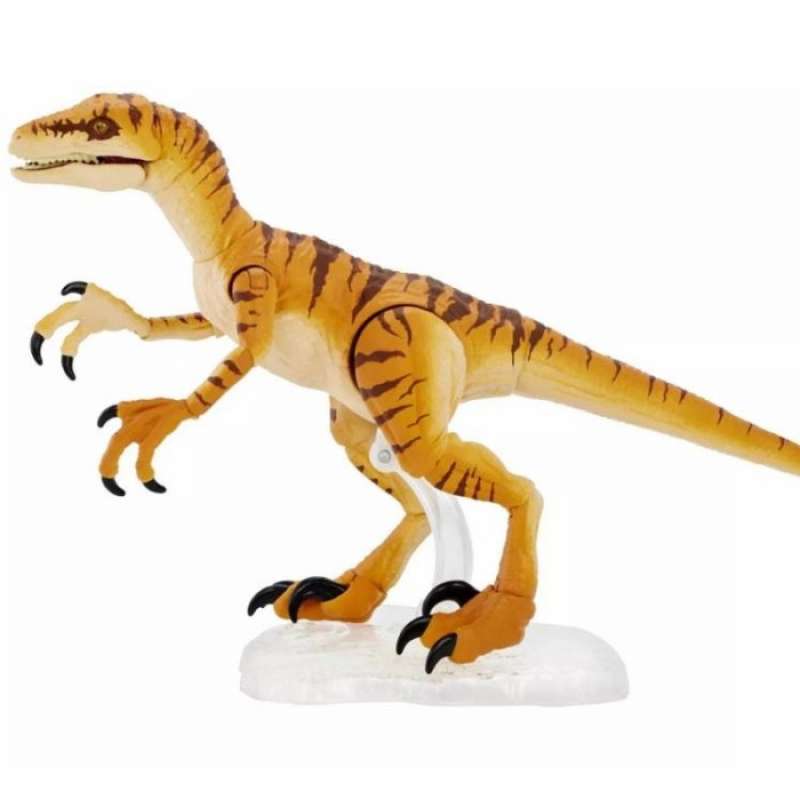 Jual Mattel Jurassic World Velociraptor Tiger Striped Amber Collection ...