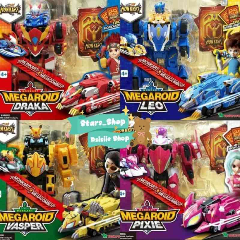 Promo Monkart Megadroid Draka Leo Vasper Pixie Rarrken Dante Zero Moncha Ori Diskon 23% di ...