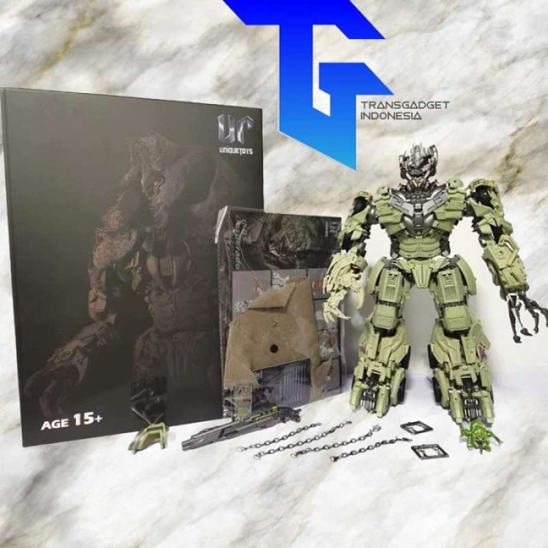 Promo Unique Toys R-05 Desperado - Transformers Megatron Battle Damaged ...