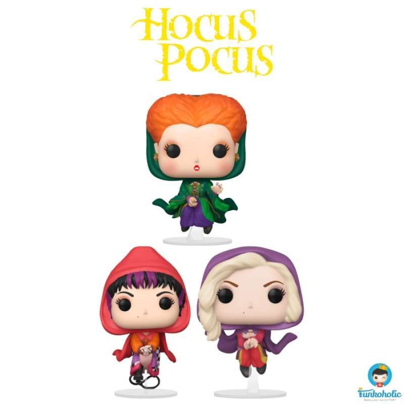 Promo POP! Set Promotion Hocus Pocus - Winifred, Sarah, Mary Flying ...