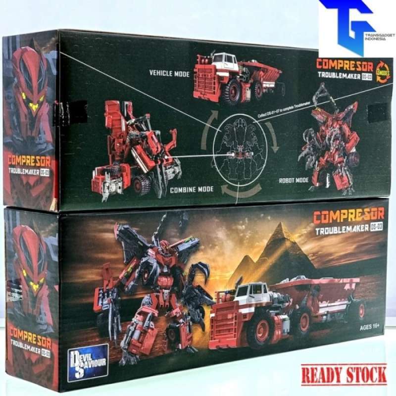 Promo Devil Saviour DS-03 Troublemaker - Compresor - Transformers ...