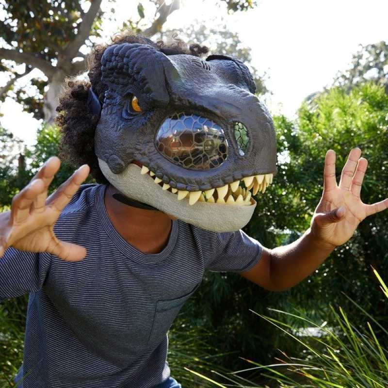 Promo Jurassic World: Dominion Tyrannosaurus Rex Chomp N Roar Mask ...
