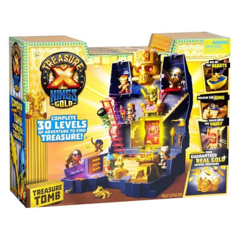 Jual Treasure X Kings Gold Treasure Tomb Playset Treasure X Tomb Di ...