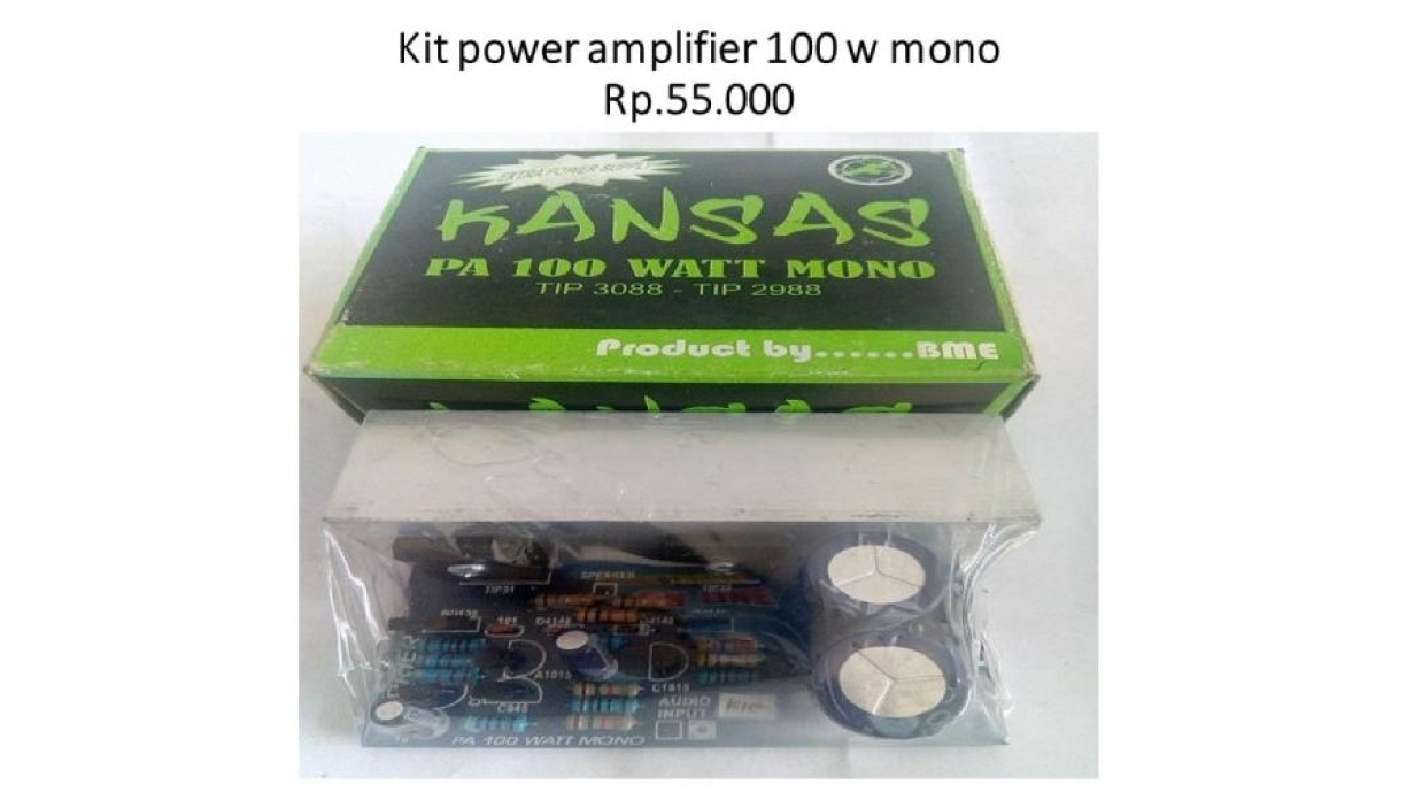 Jual Kit Power Amplifier Terbaru - Harga Murah | Blibli.com