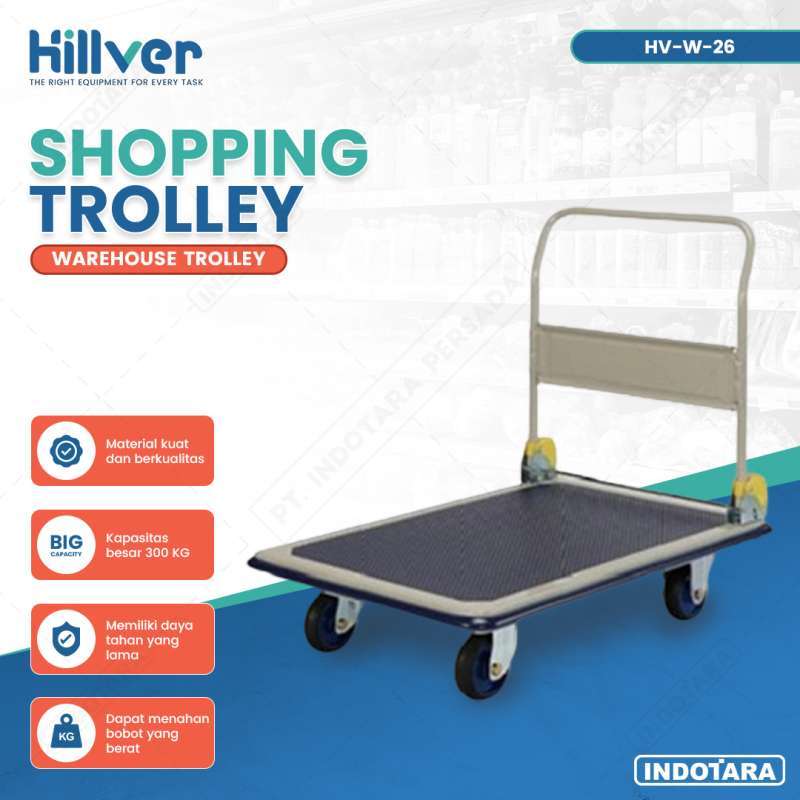 Jual Handtruck 150 & 300 Kg / Troli Angkut Barang Hillver di Seller PT ...